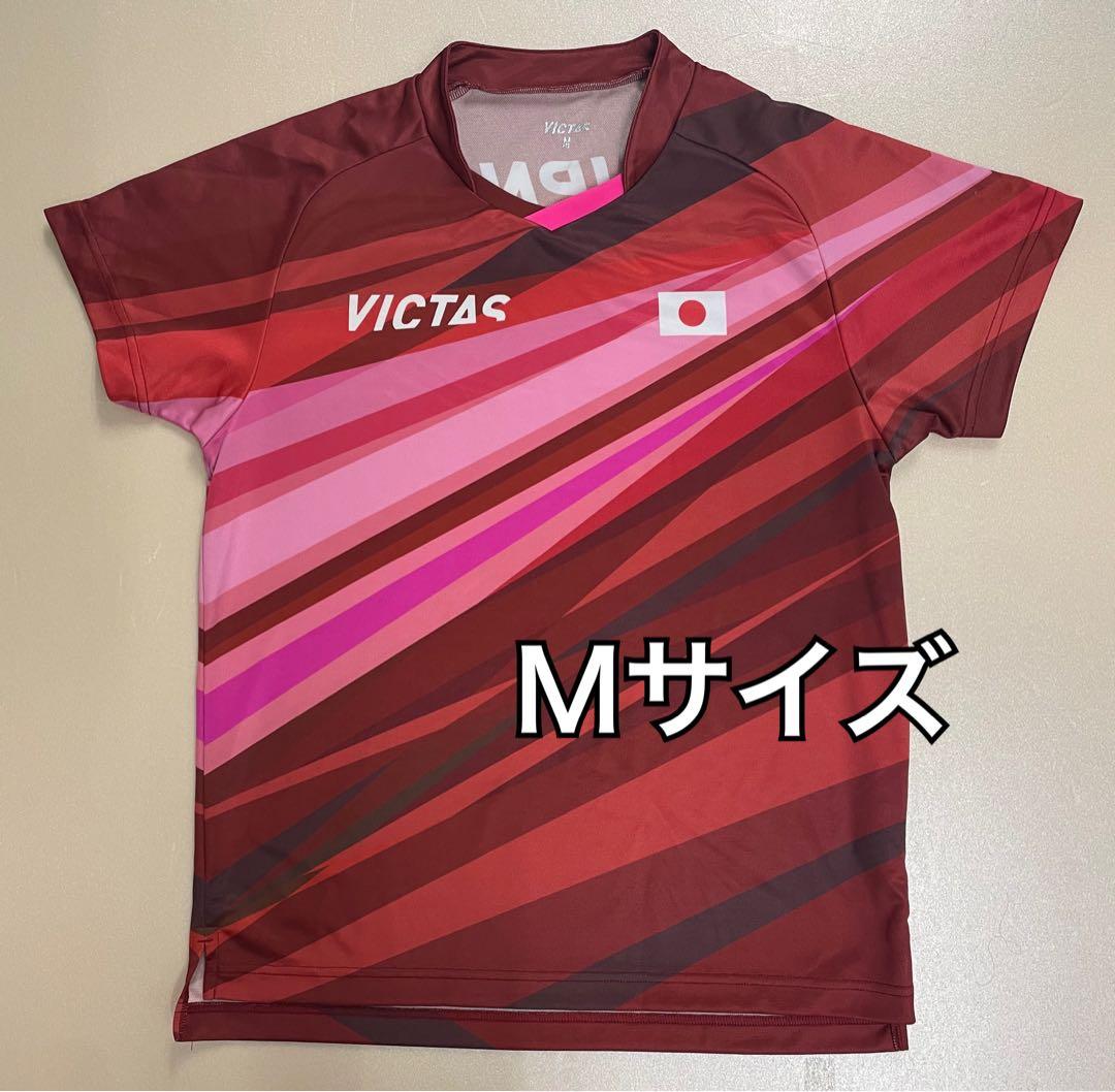 VICTAS 卓球レプリカTシャツ Mサイズ - メルカリ