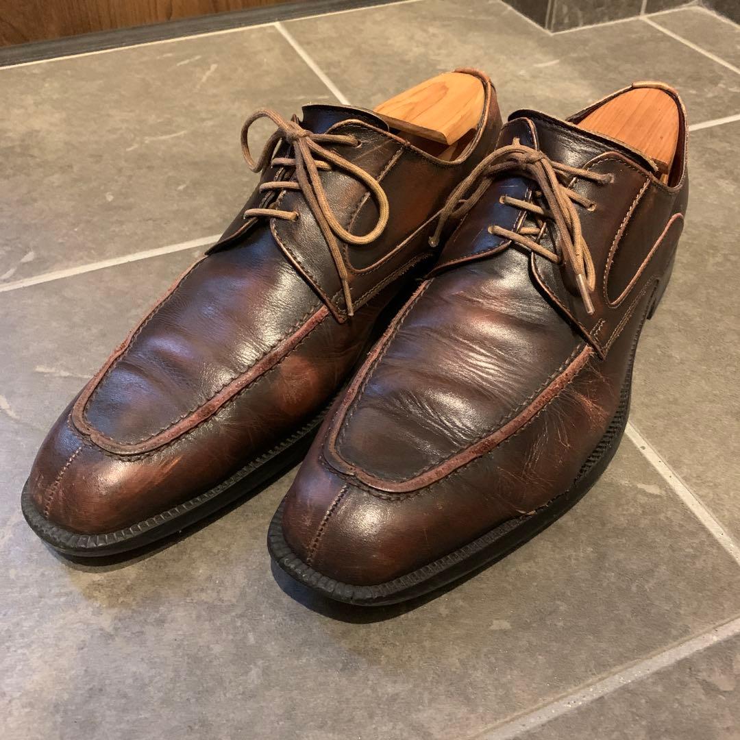 REGAL 革靴 ワインレッド 茶 25EEE - メルカリ
