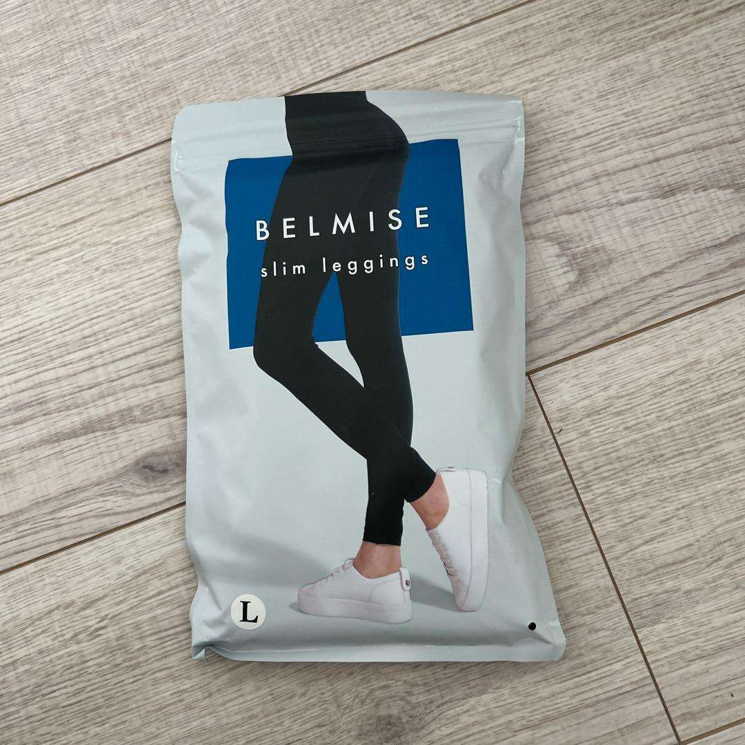 BELMISE スリムレギンス Lサイズブラック 3枚セット - メルカリ
