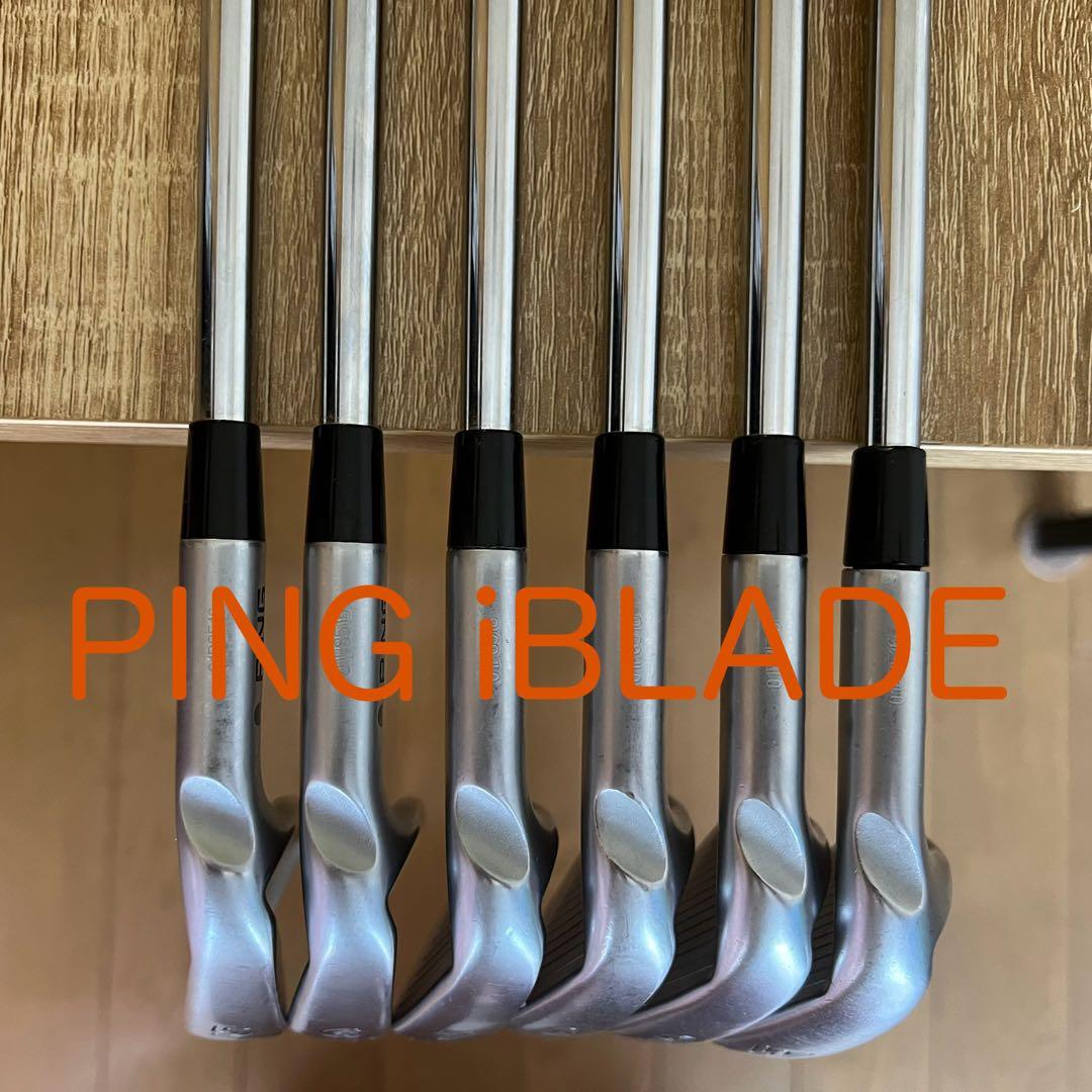 PING iBLADE iブレード アイアン 5-W 6本 黒ドット by メルカリ