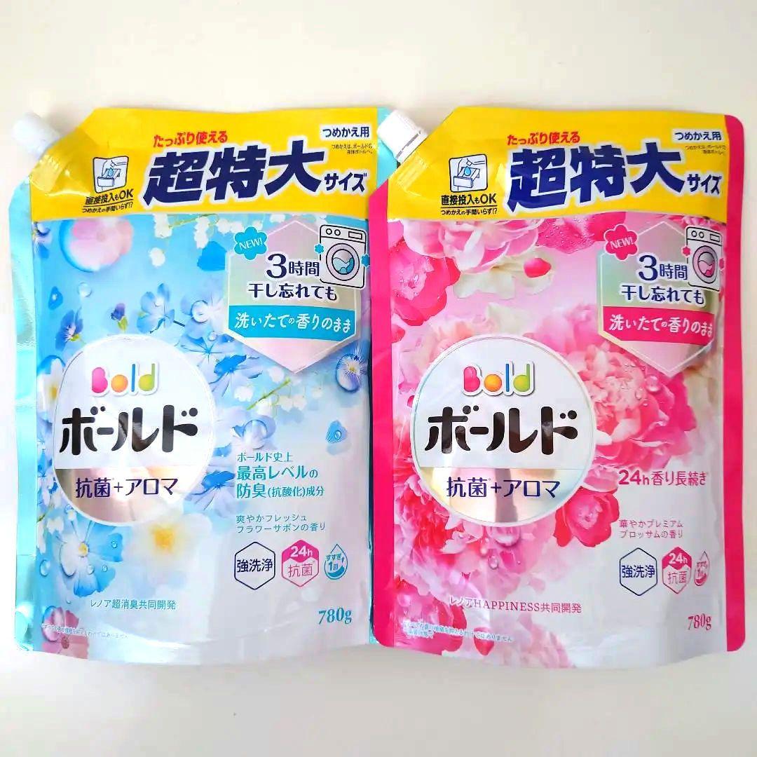 P＆G ボールド サボン／ブロッサム 抗菌 超特大 780g 各1袋 計2袋 C by メルカリ