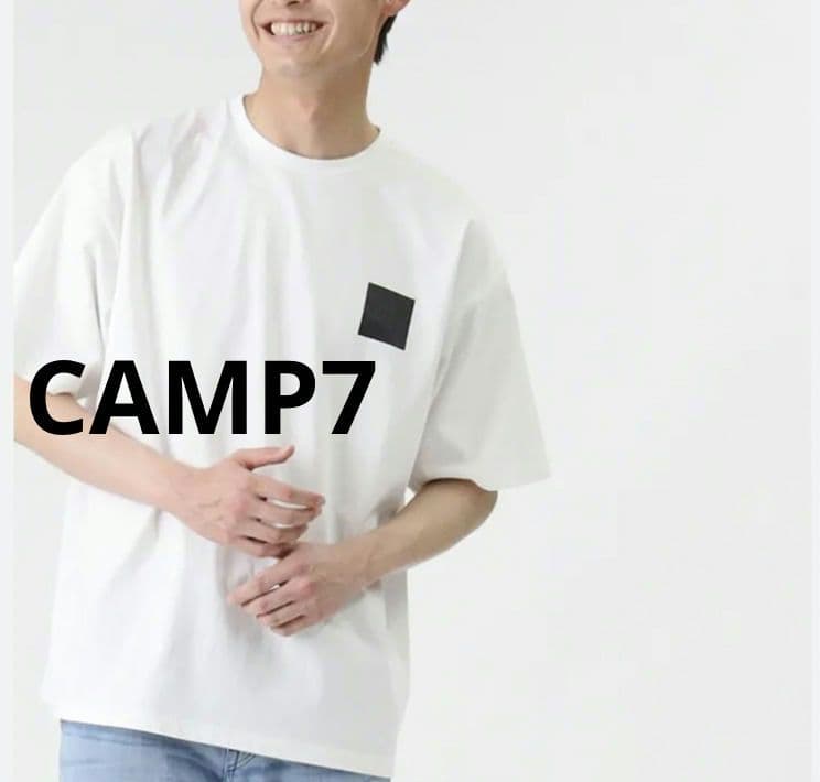 CAMP7 キャンプセブン メンズ Tシャツ バックロゴ ホワイト M by メルカリ