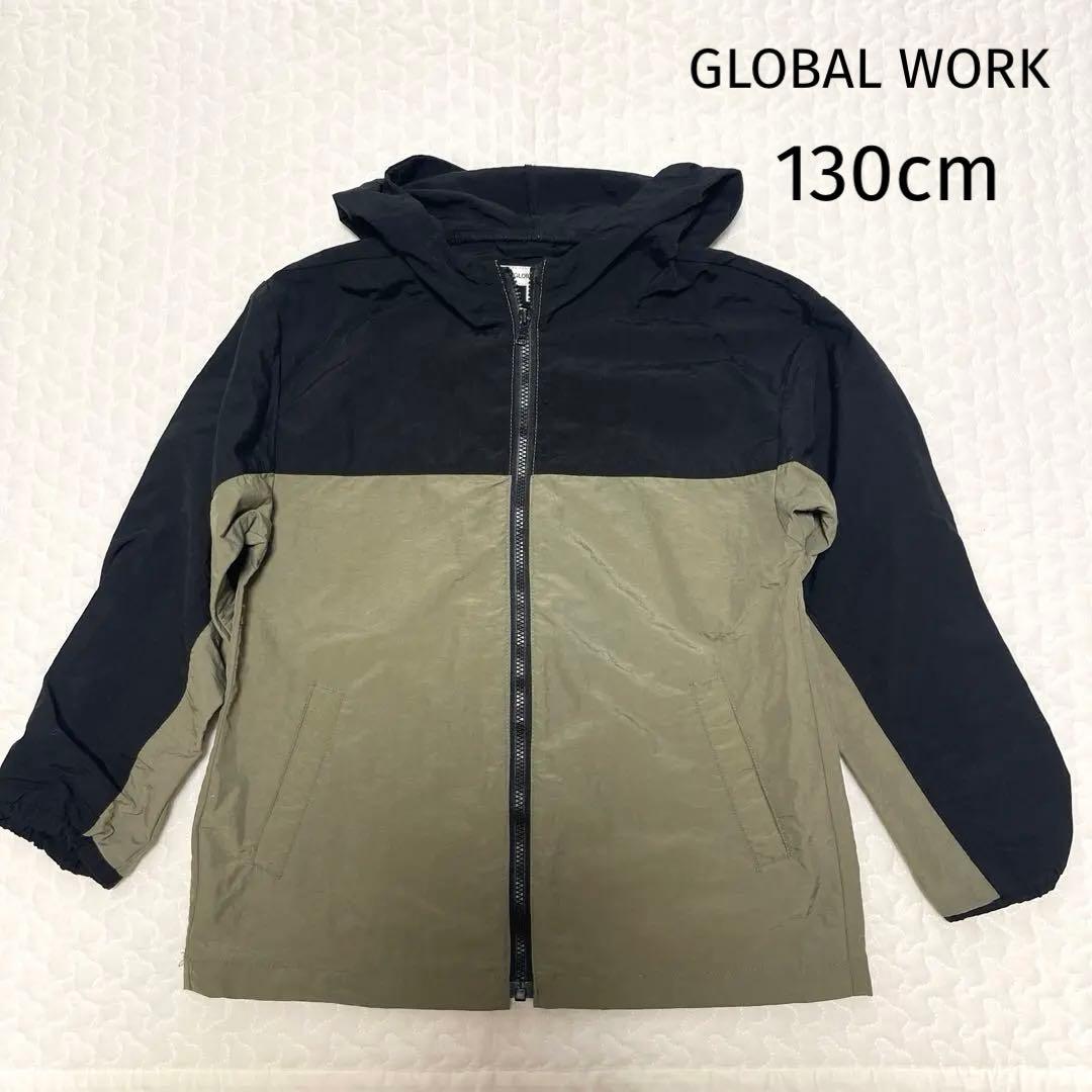 GLOBAL WORK ナイロンパーカー 130cm - メルカリ
