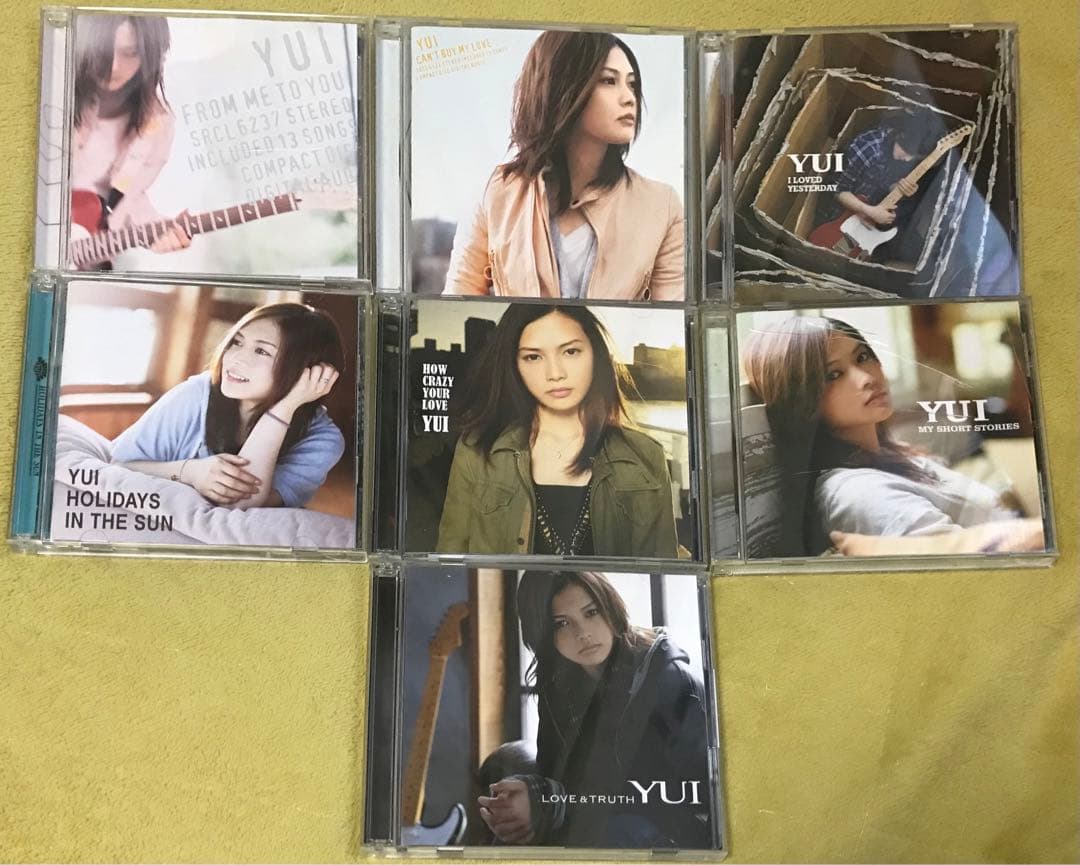 YUI CD まとめ売り (初回限定盤付き) - メルカリ