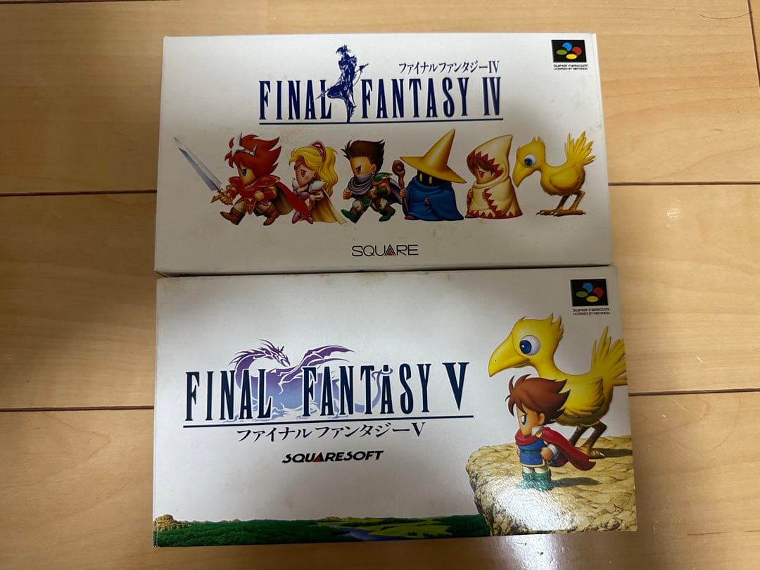 SFC ファイナルファンタジー4 5 FF4 FF5 by メルカリ