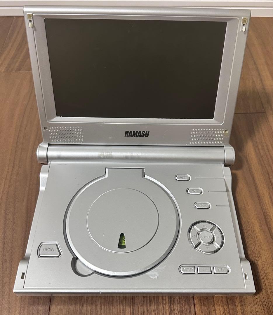RAMASU ポータブルDVDプレーヤー 夢企画SDP-920 シルバー - メルカリ