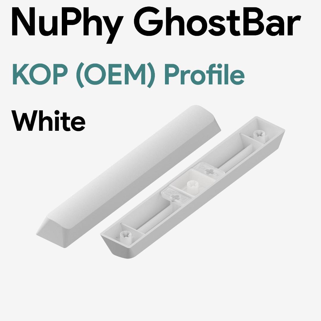 NuPhy GhostBar OEMプロファイル・ホワイト - メルカリ