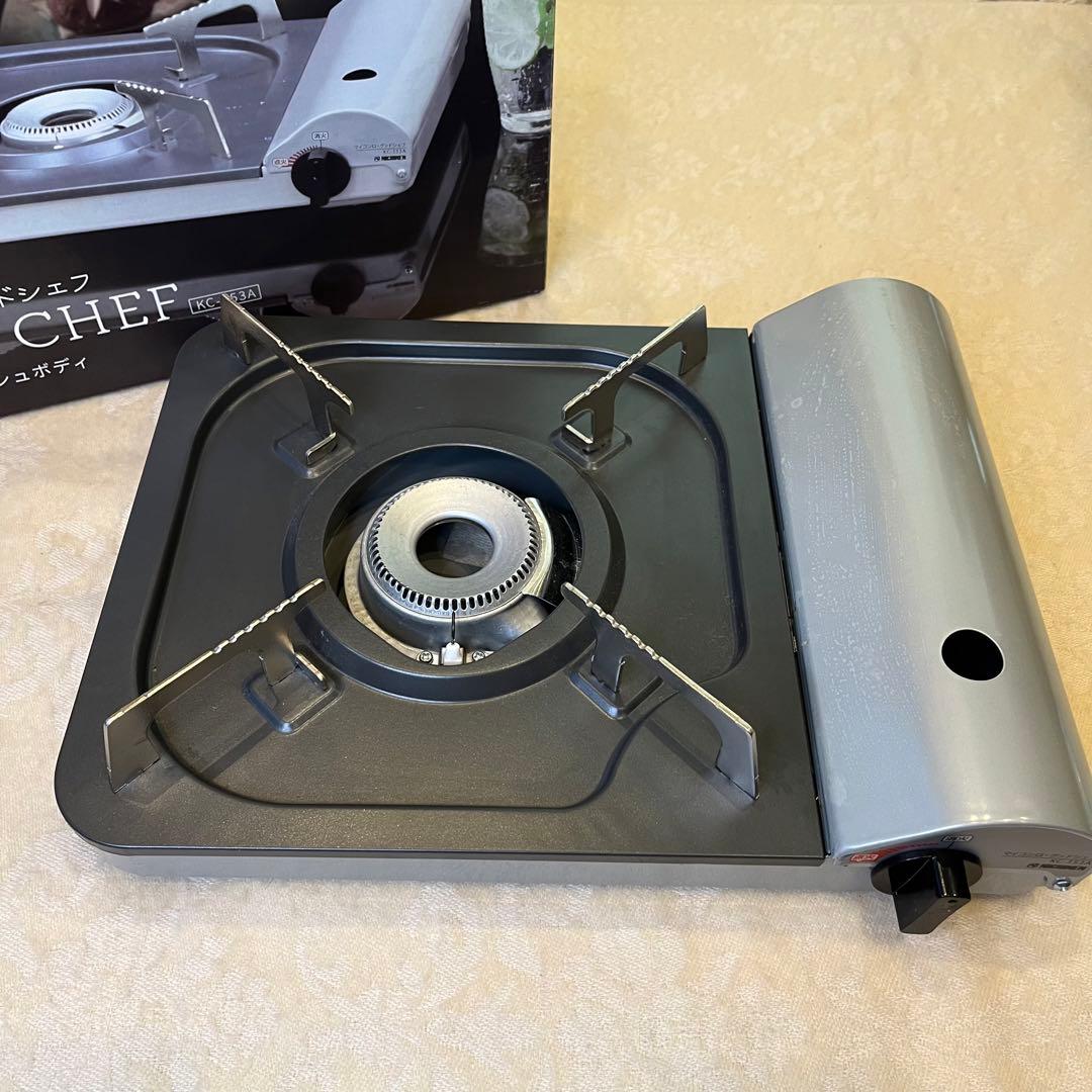 GOOD CHEF ガスコンロ 卓上 ニチネン KC-353A 薄型タイプ - メルカリ