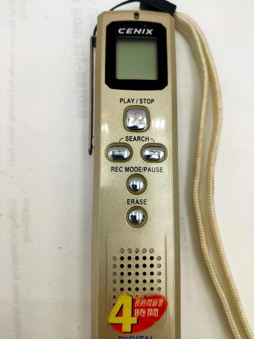 ICレコーダー ボイスレコーダー！CENIX VR-338 動作未確認 - メルカリ