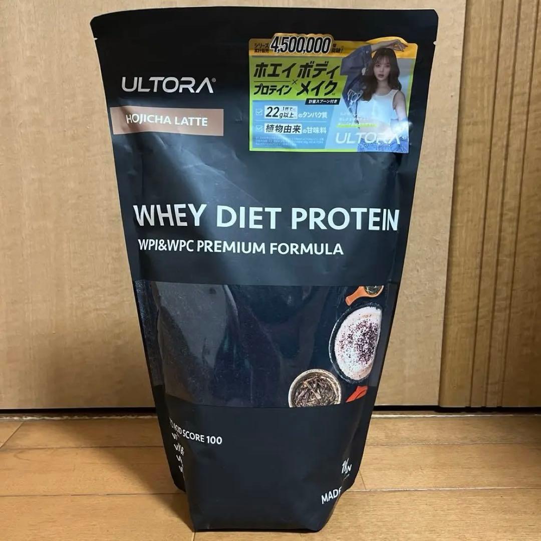 ULTORA ほうじ茶ラテ ホエイダイエットプロテイン 1kg - メルカリ
