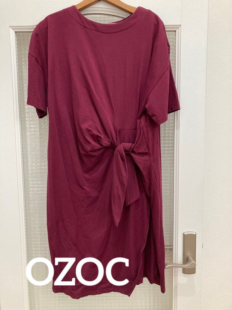 OZOC 楽ちんカットソーワンピース 40 - メルカリ
