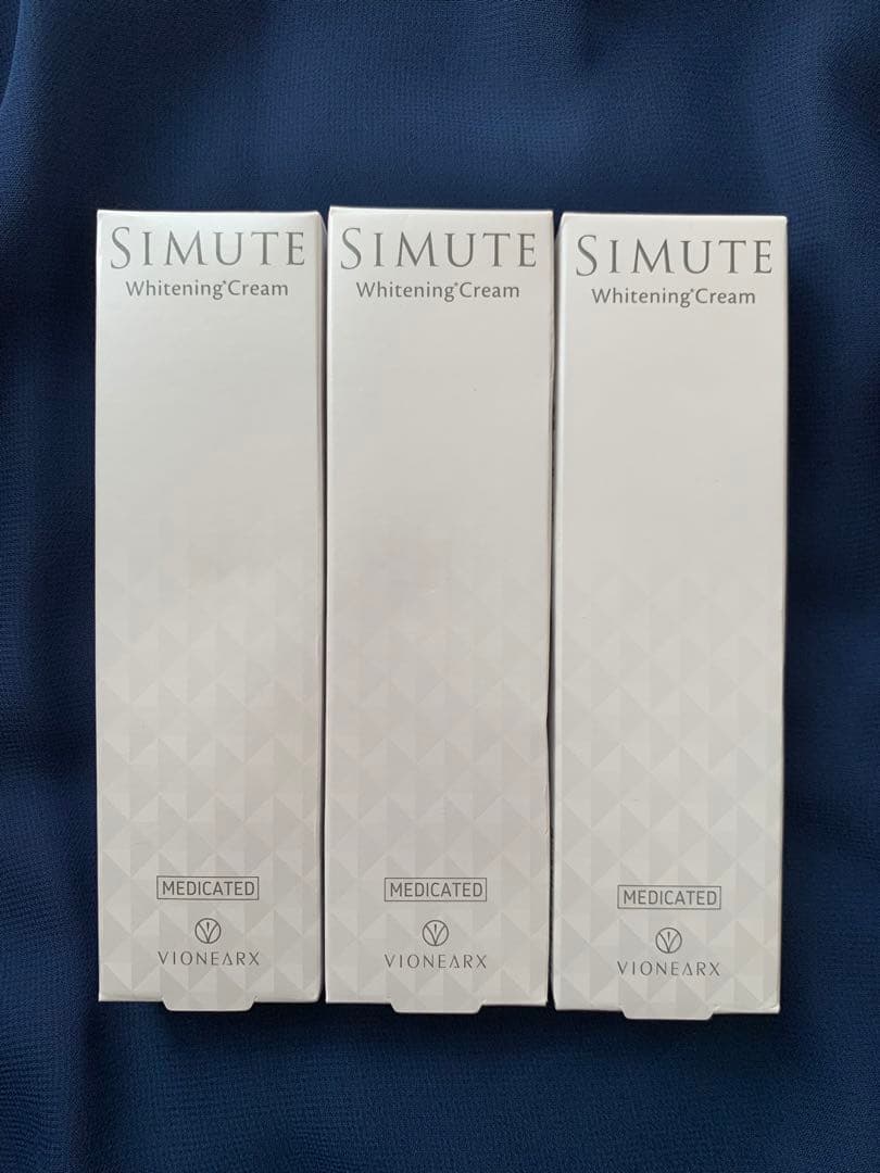【新品未開封】シミュート simute 薬用美白クリーム 30g×3本 - メルカリ