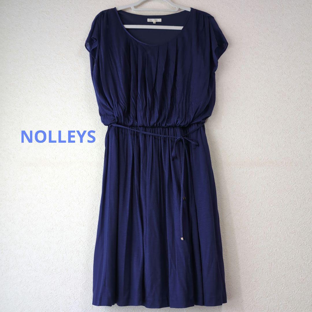 NOLLEYS フレンチスリーブ膝丈ワンピース - メルカリ