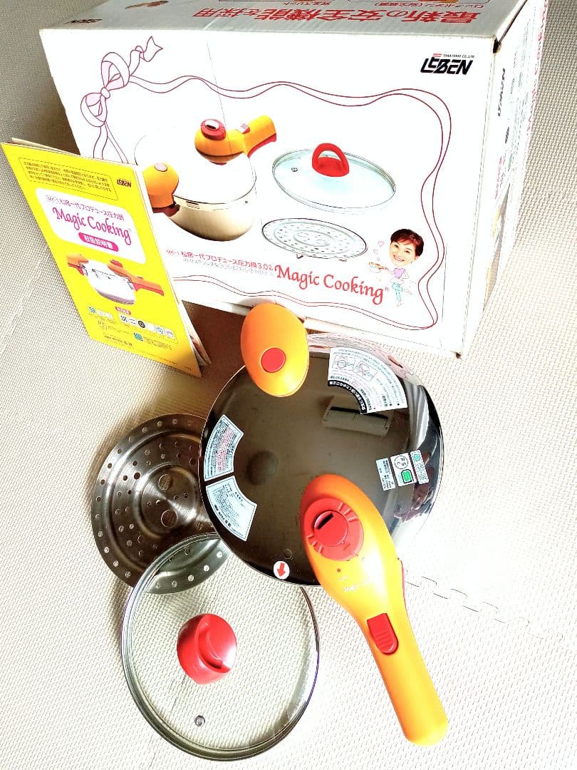 松居一代プロデュース 圧力鍋 3.0ℓ マジッククッキング 3.0L IH調理器 - メルカリ