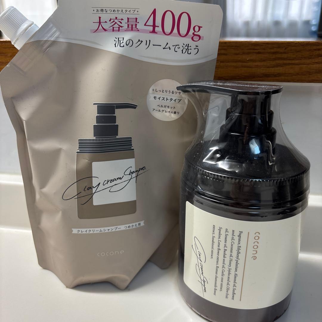 cocone クレイクリームシャンプー 400g - メルカリ