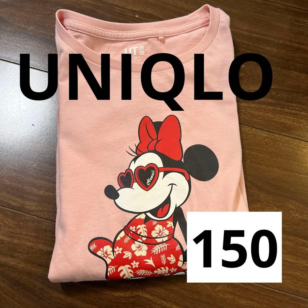 UNIQLO 150 ミニー Tシャツ 半袖 美品 by メルカリ