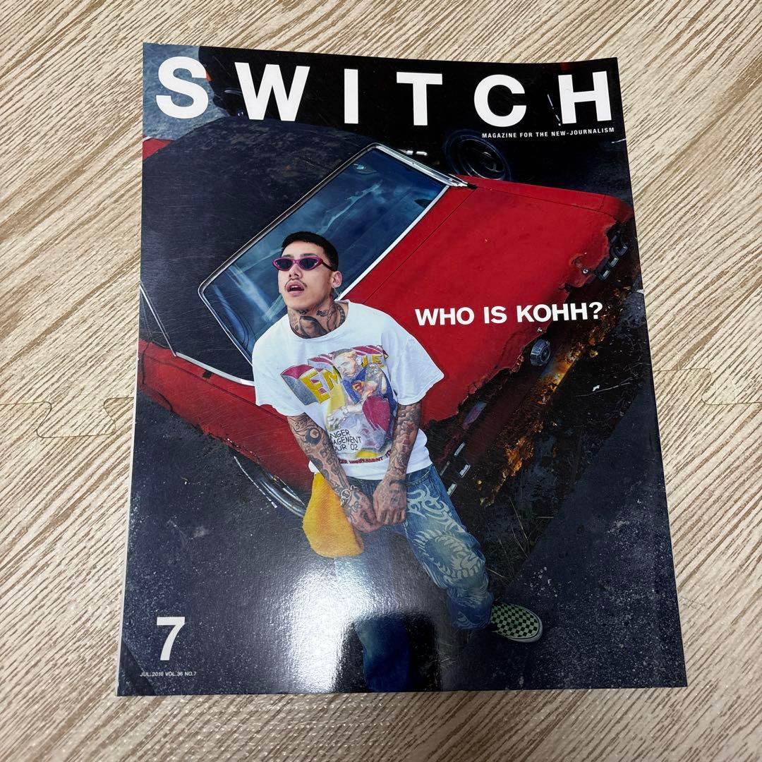 SWITCH 2018年7月号 No.36 WHO IS KOHH - メルカリ