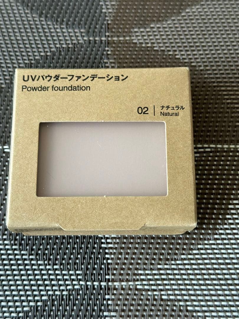 MUJI UVパウダーファンデーション02ナチュラル - メルカリ