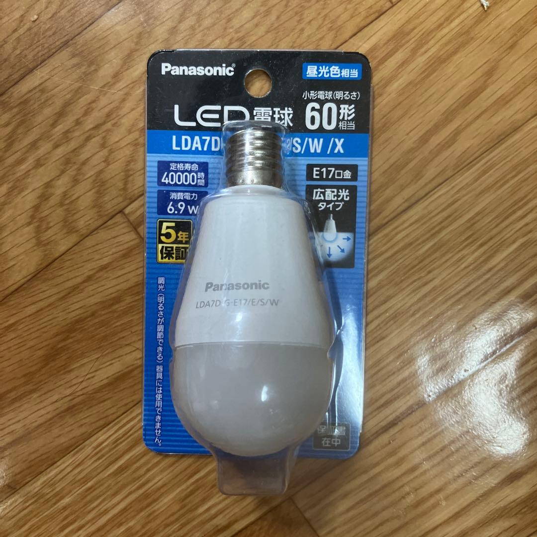 Panasonic LED電球 LDA7D-G-E17/5W/X - メルカリ
