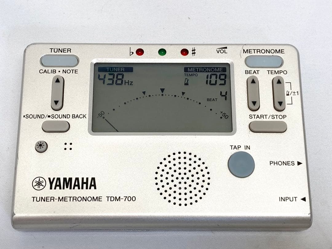 YAMAHA ヤマハ チューナーメトロノーム TDM-700 - メルカリ