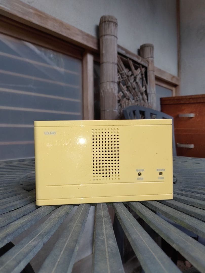 ELPA インターホン EW-15 イエロー 受信機のみ - メルカリ