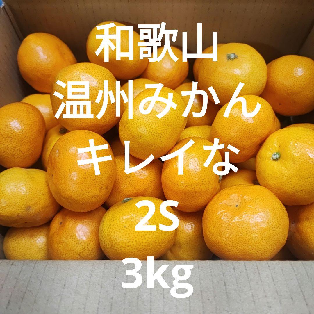 和歌山 みかん 温州みかん 2S 3kg - メルカリ