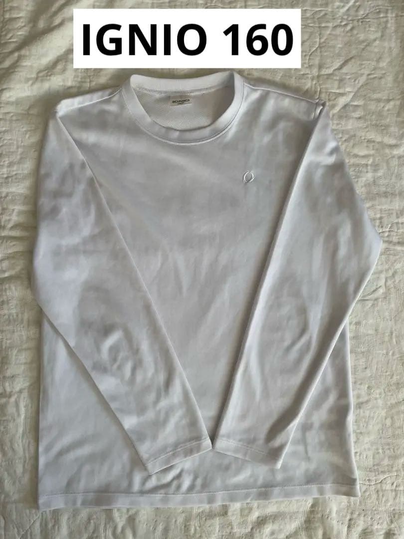 IGNIO アンダーシャツ ホワイト 160 - メルカリ