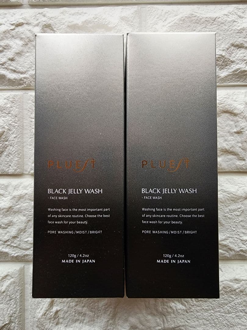 PLUEST BLACK JELLY WASH 120g 2個セット - メルカリ