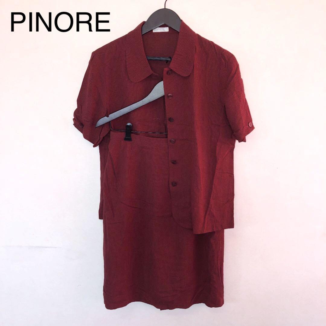 Pinore ピノーレ セットアップ アンサンブル シャツ スカート トップス by メルカリ