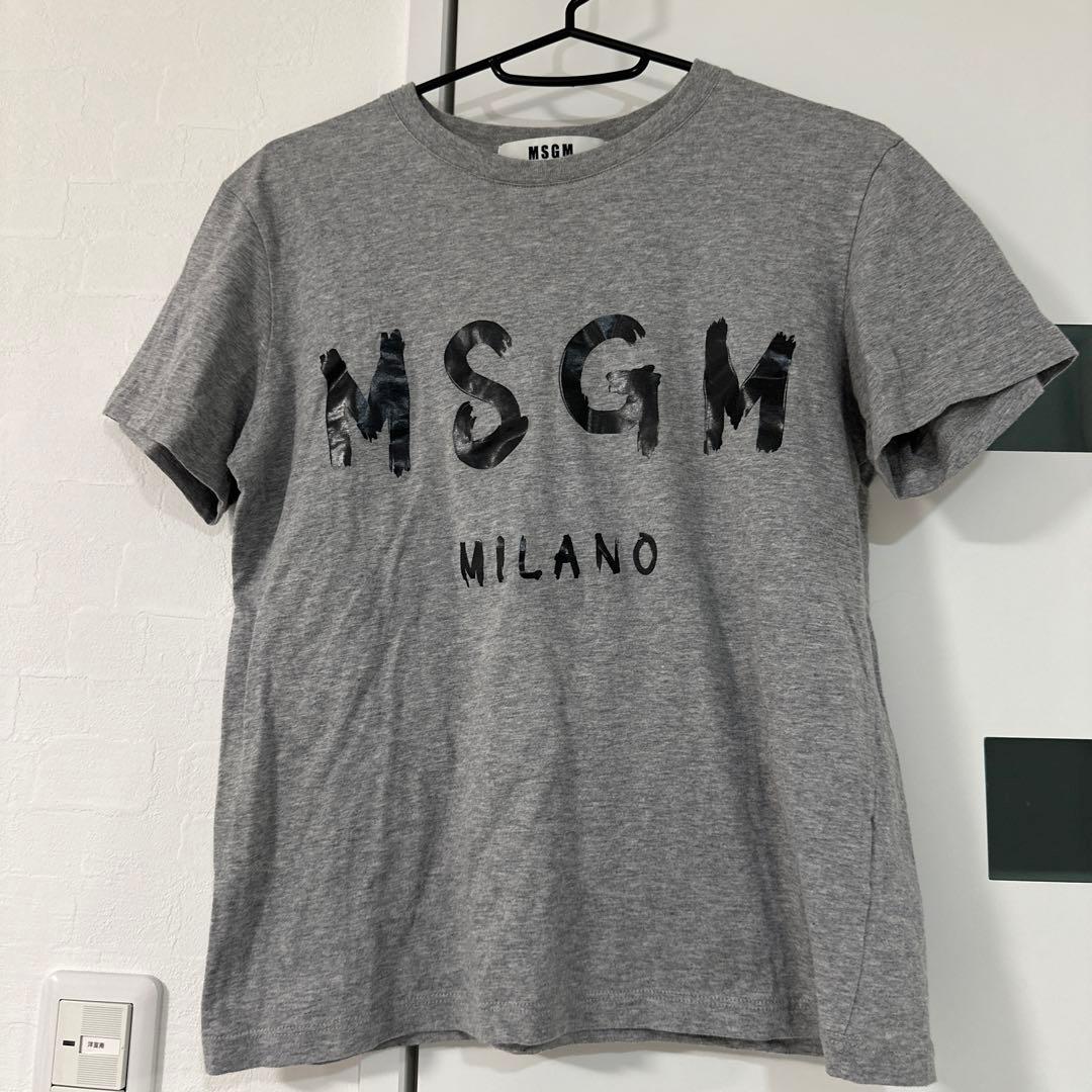 美品 MSGM MILANO msgmTシャツ ブランドロゴTシャツ - メルカリ
