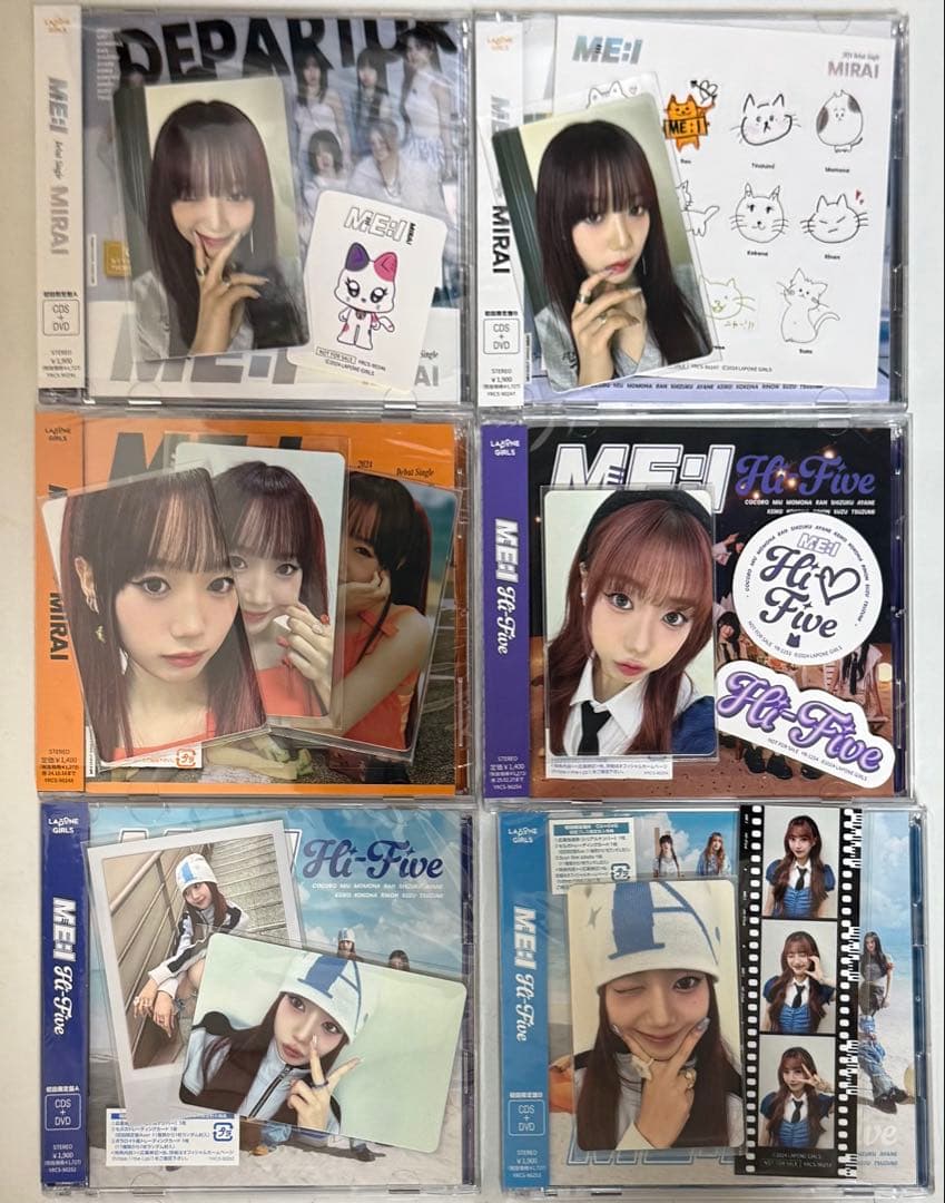 【清水恵子特典付き】ME:I ミーアイ シングル 1st 2nd CDセット - メルカリ