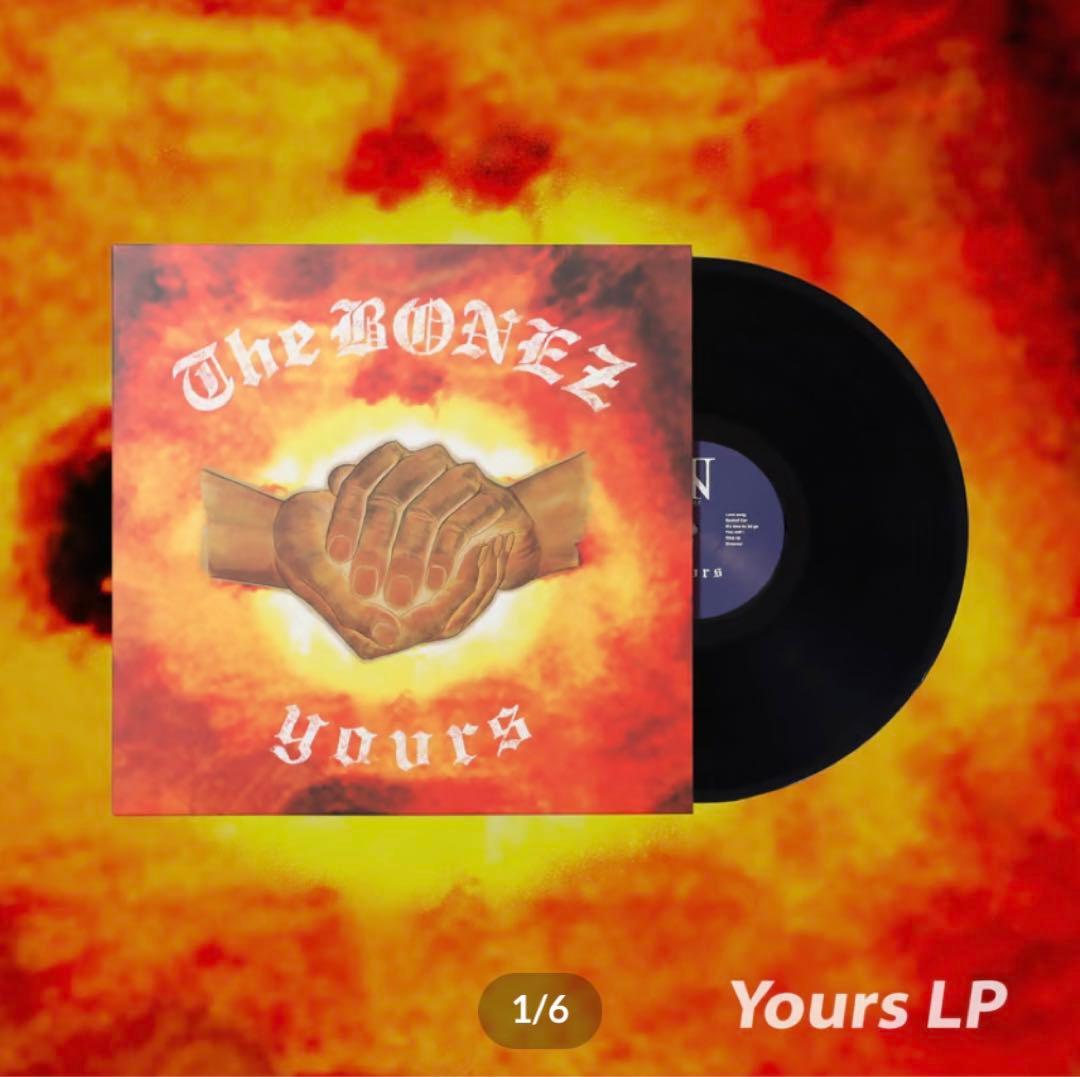 The BONEZ 4th Vinyl ALBUM 『Yours』 by メルカリ