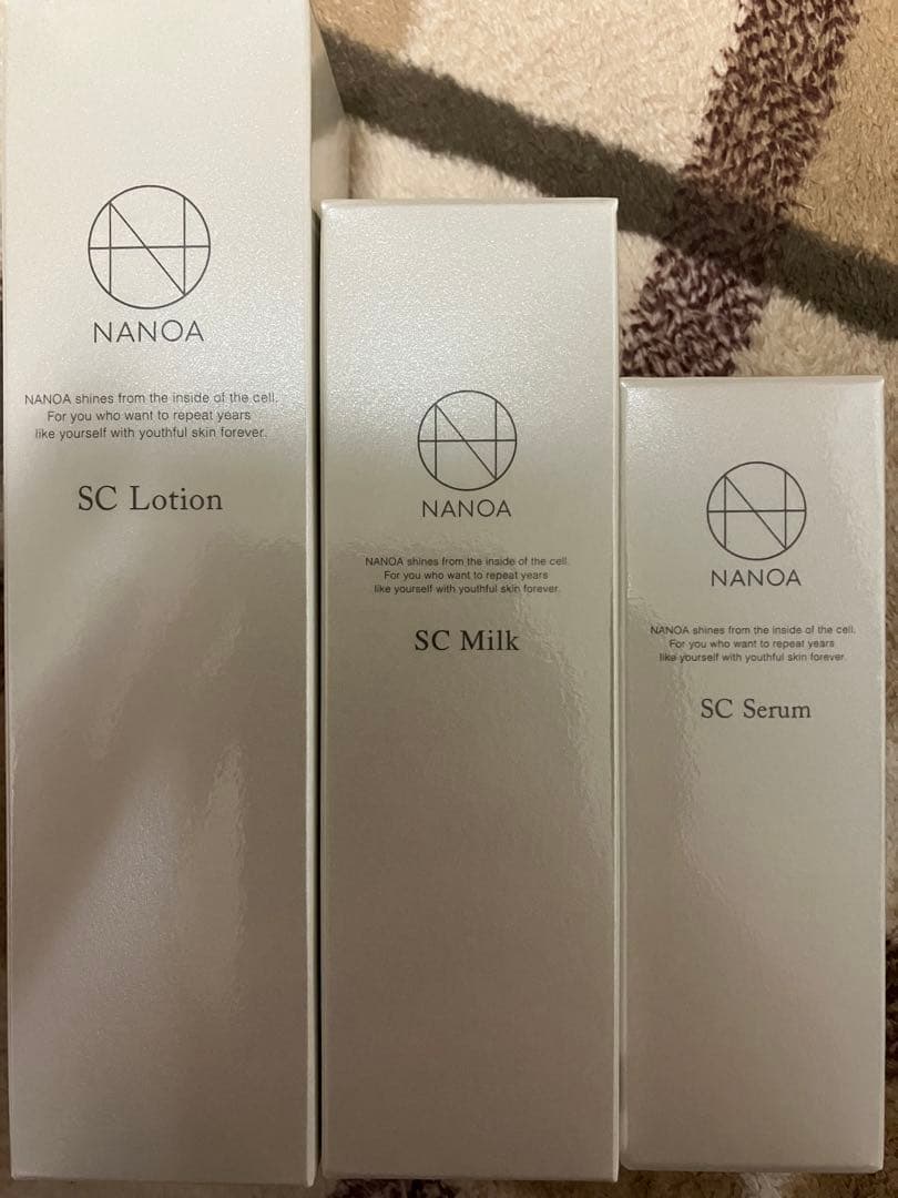 【匿名配送】ナノア NANOA スキンケアセット 化粧水 美容液 乳液 - メルカリ