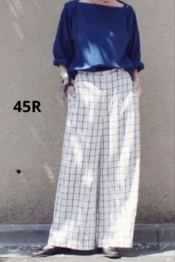 45R リネンのパンツ 45rpm by メルカリ