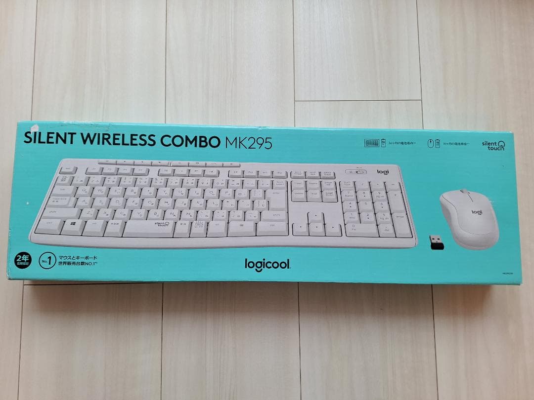 Logicoolロジクール キーボード・マウスセットオフホワイト MK295OW - メルカリ