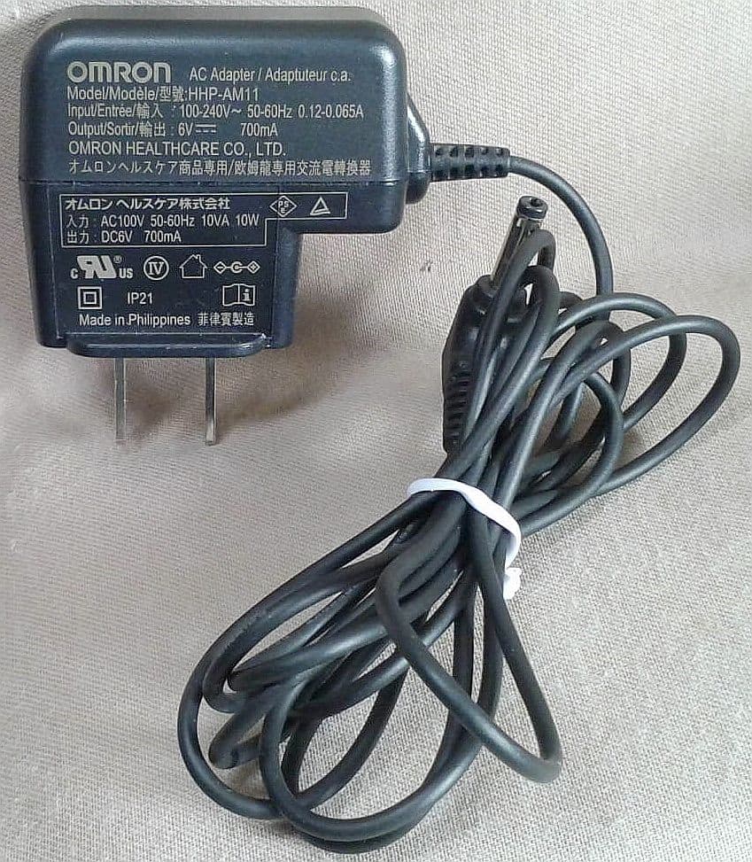 OMRON 低周波治療器 専用ACアダプター HHP-AM11 オムロン - メルカリ
