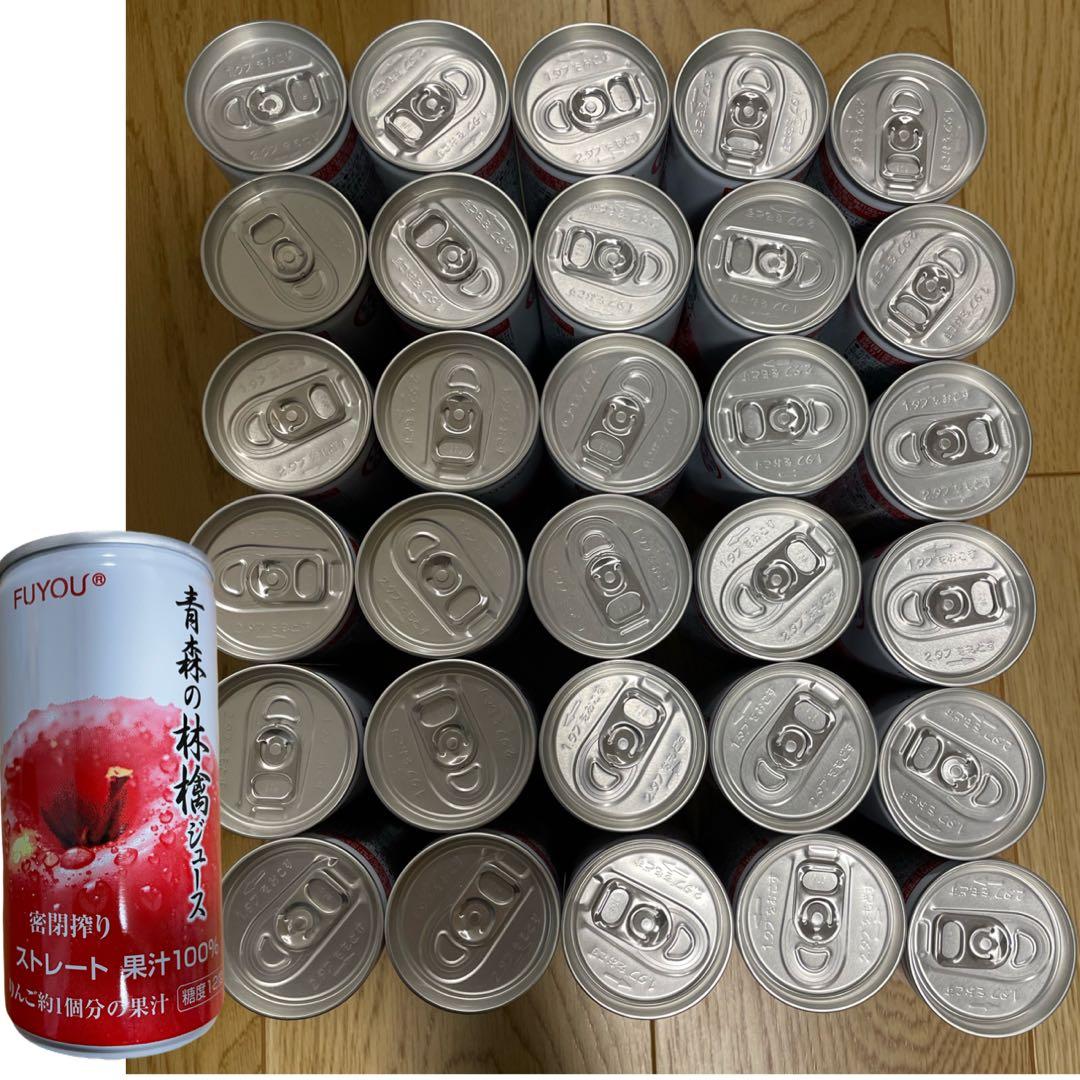 FUYOU 青森県産りんごの密閉搾りジュース 195g 30本 - メルカリ