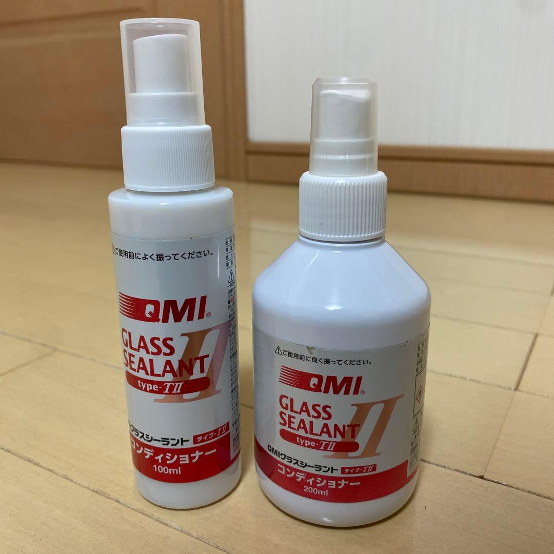 QMI GLASS SEALANT II 100ml & 200mlセット - メルカリ