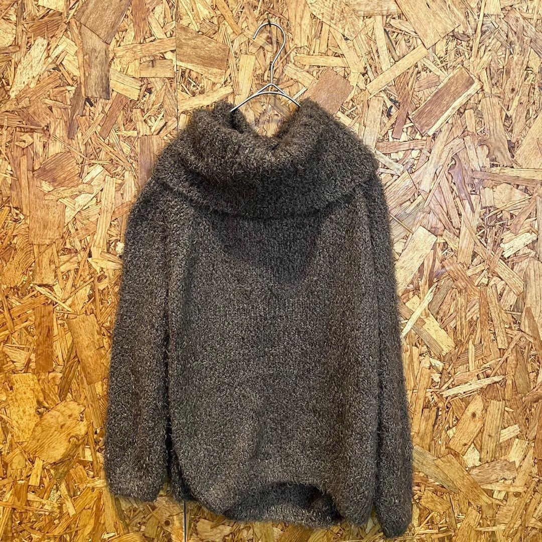 LEPSIM レプシィム ニット セーター タートルネック ブラウン レディース - メルカリ