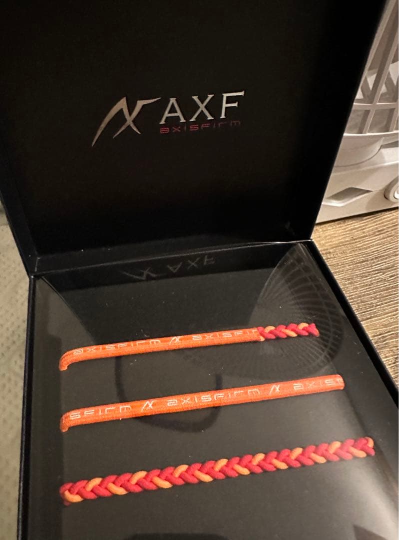 AXF アクセフ カラーバンド ロゴ スポーツネックレス - メルカリ