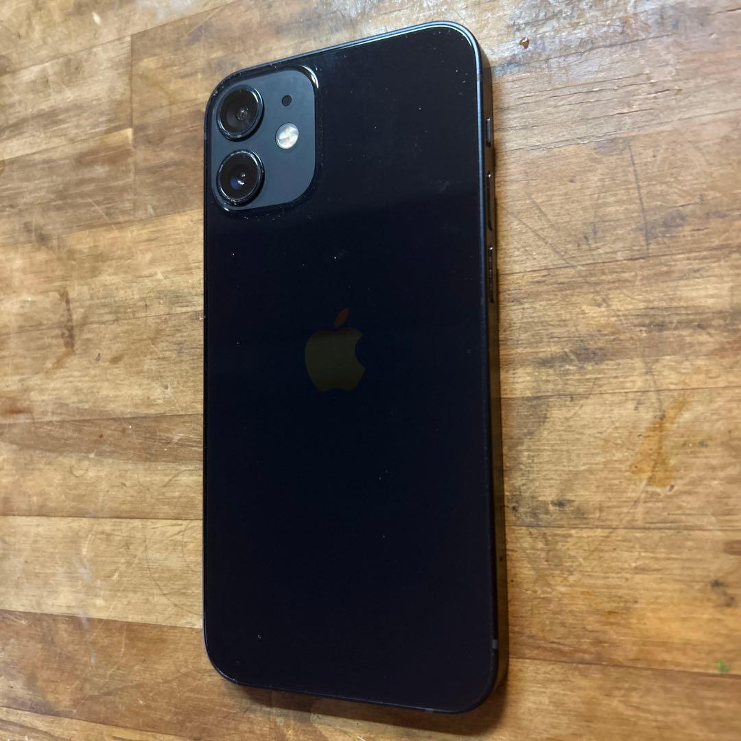 アイホン12mini ブラック128GB 本体のみ 携帯電話本体