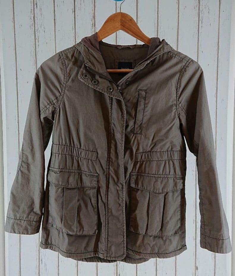 GAP 140サイズ ガールズミリタリーコート - メルカリ