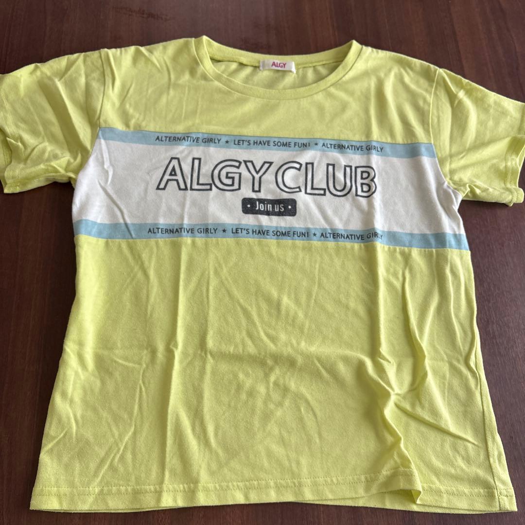 ALGY CLUB イエロー Tシャツ - メルカリ