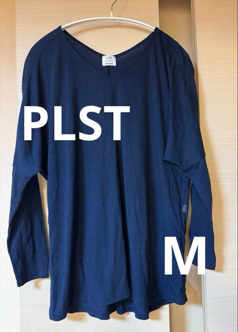 PLST ブラステ カットソー ドルマンスリーブ ネイビー M - メルカリ