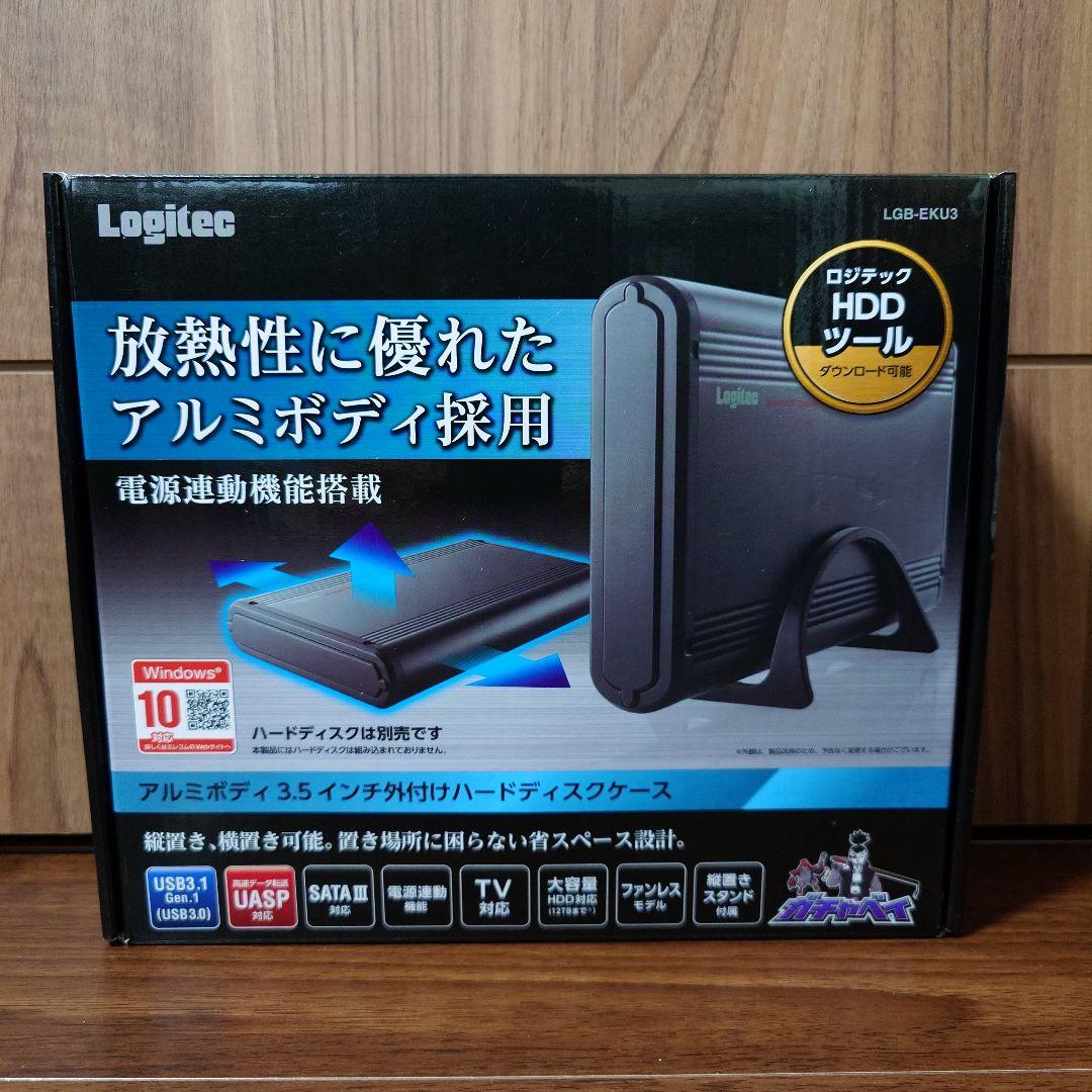 Logitec LGB-EKU3 3.5インチ外付けHDDケース - メルカリ
