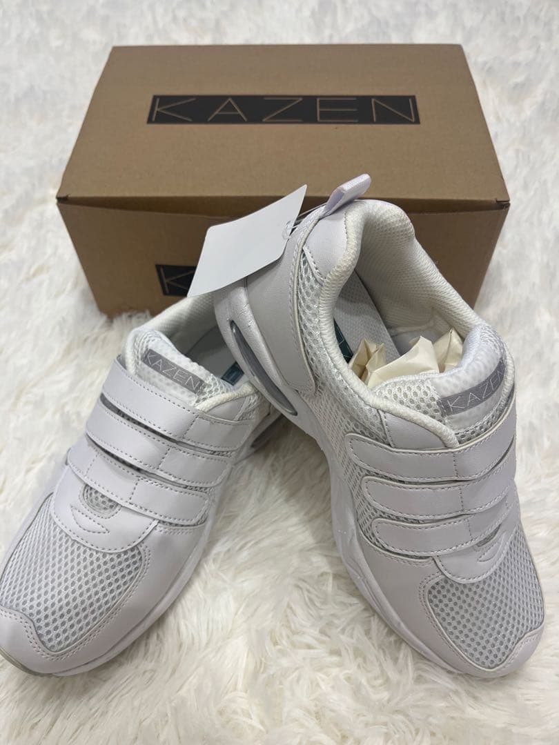 （新品・未使用）ナースシューズ 介護用スニーカー KAZEN 24.5cm - メルカリ