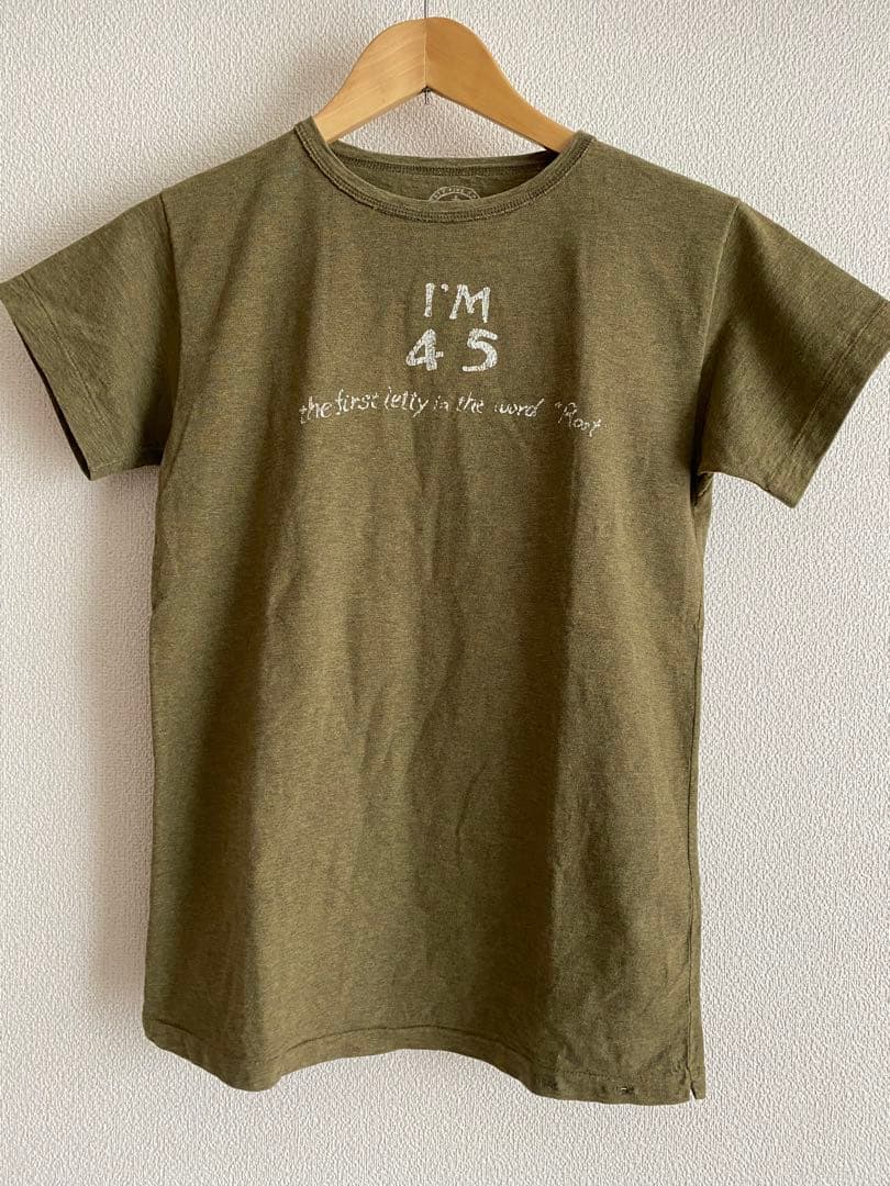 45rpm Tシャツ カーキ by メルカリ