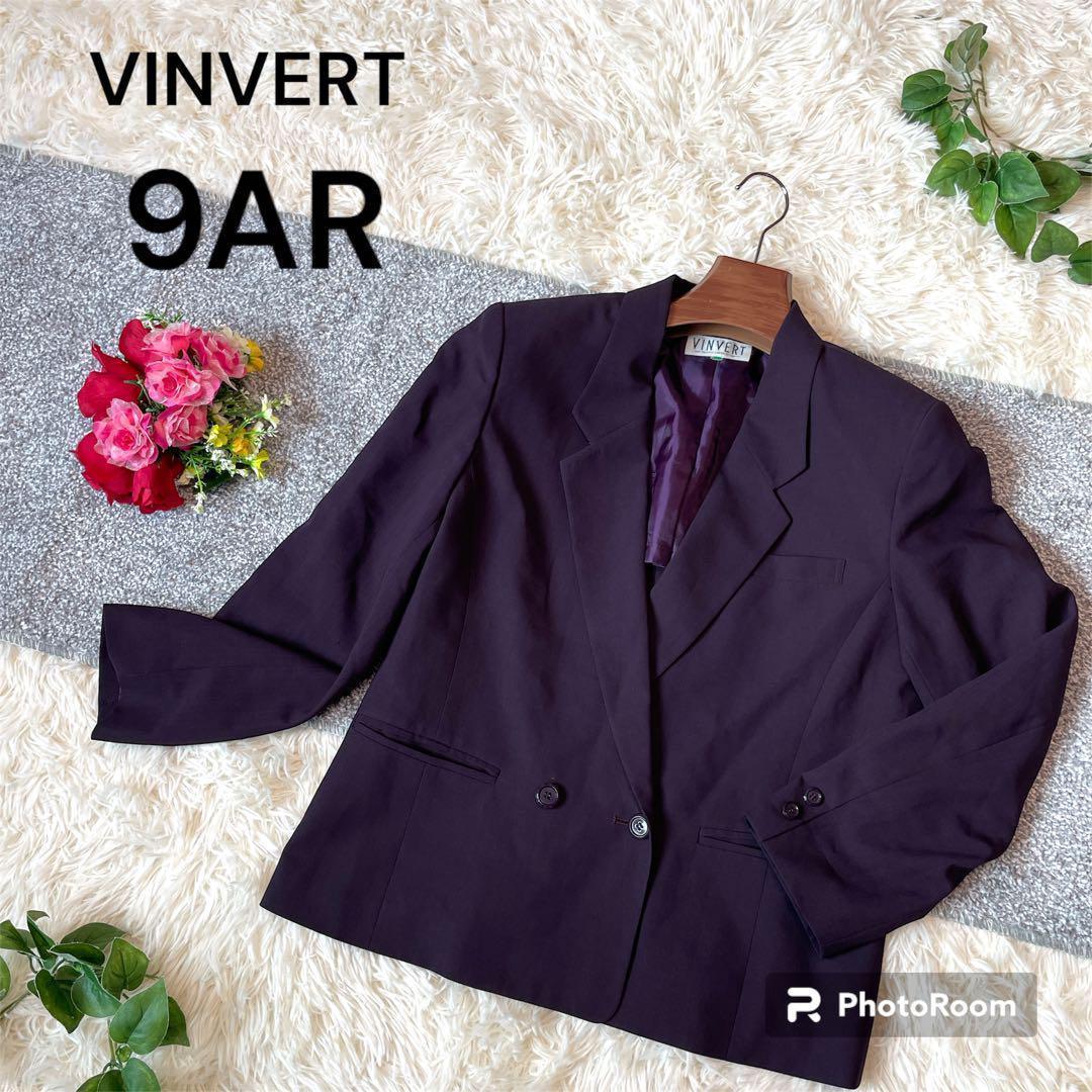 VINVERT ジャケット テーラードジャケット 紫 トップス 上着 アウター by メルカリ