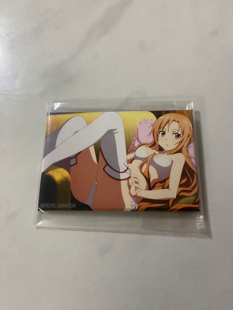 SAO_CAN039 ソードアートオンライン アスナ 百景メモリアル缶バッジ - メルカリ