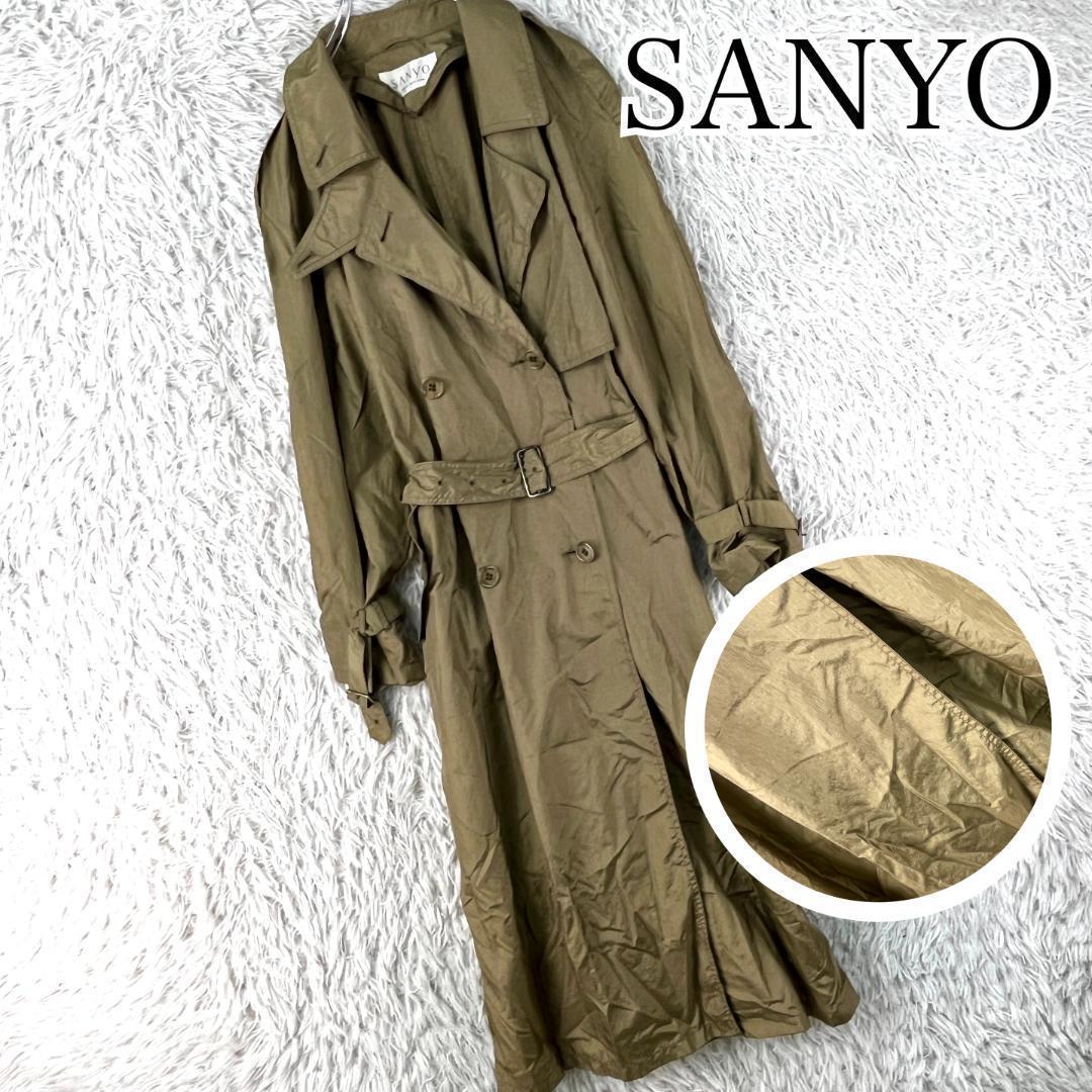 『春先取り』 SANYO 三陽商会 ナイロン トレンチコート 無地 9AR - メルカリ